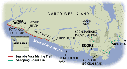 Sooke hiking trails Travel Article - sookeHarbour.com